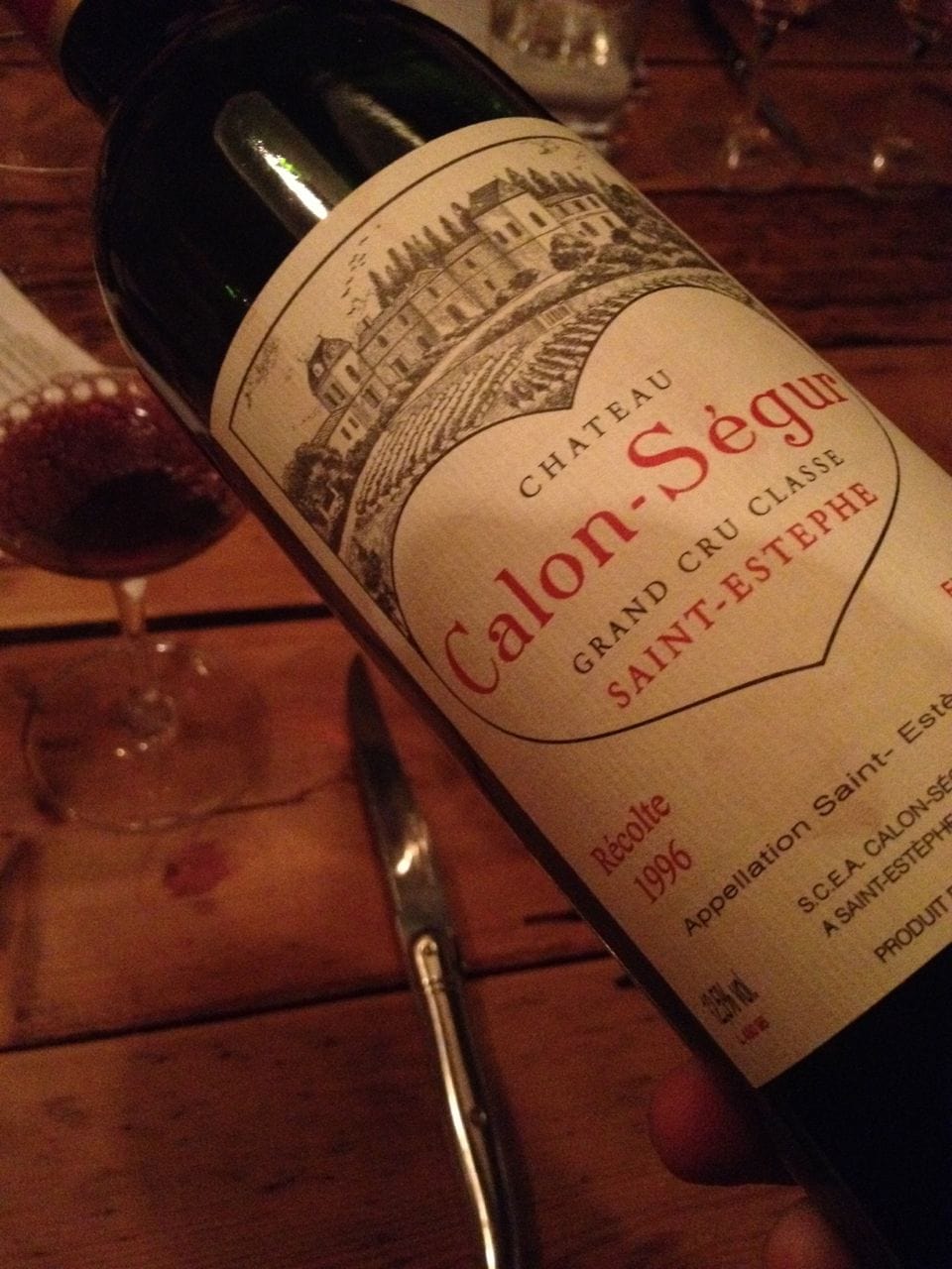 Calon Segur 1982-2010: first ever promotional tasting in the US ...